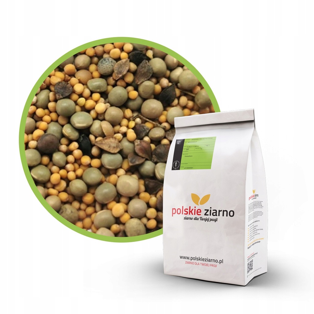 POPLON Mieszanka - wyka, gorczyca, gryka - 20kg - 11114752931 ...
