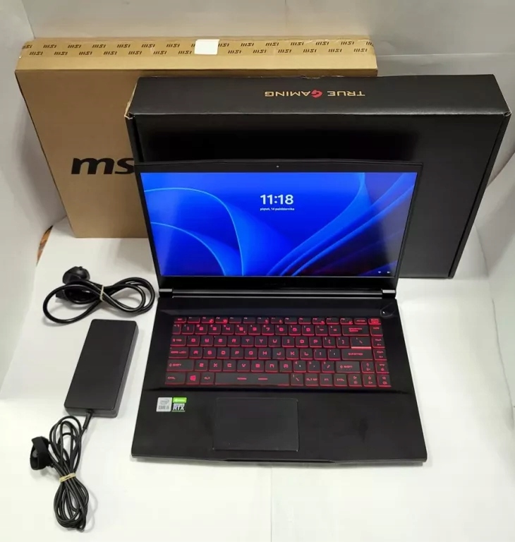 LAPTOP MSI MS -16 R5 ZESTAW - 13375323124 - oficjalne archiwum Allegro