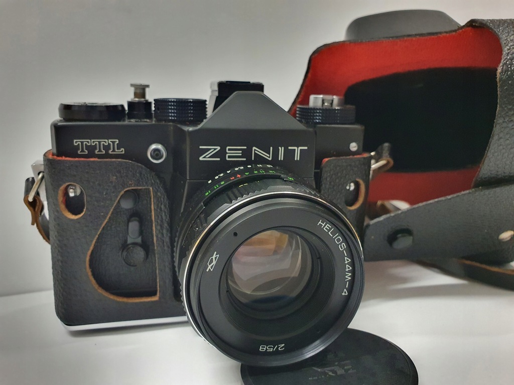 Aparat ZENIT TTL NOWY Fabryczny nie używany 1984r. - 11727190140 ...