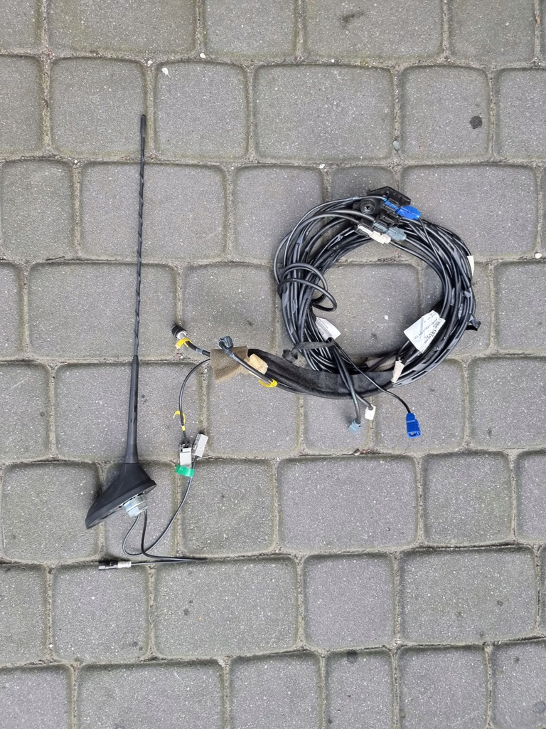 ANTENA GPS GSM WIĄZKA PRZEWÓD KABEL PEUGEOT 308 T7 - 12874074393 ...