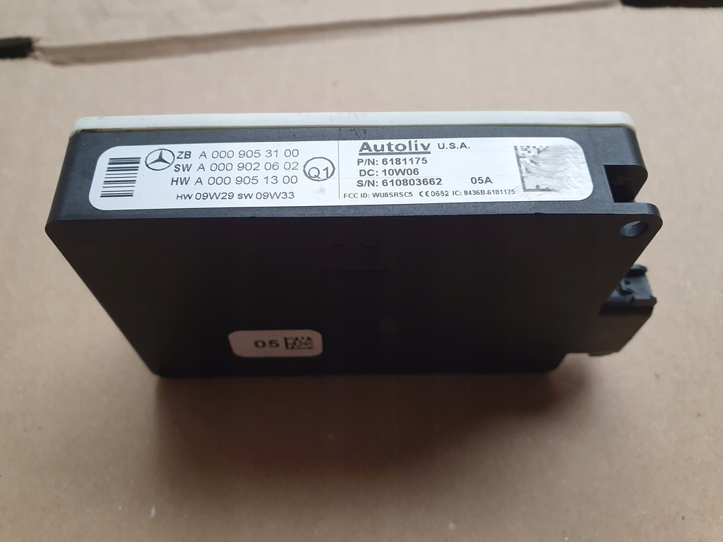 RADAR PRZEDNI MERCEDES W218 W212 A0009053100 - 13120701415 - oficjalne ...