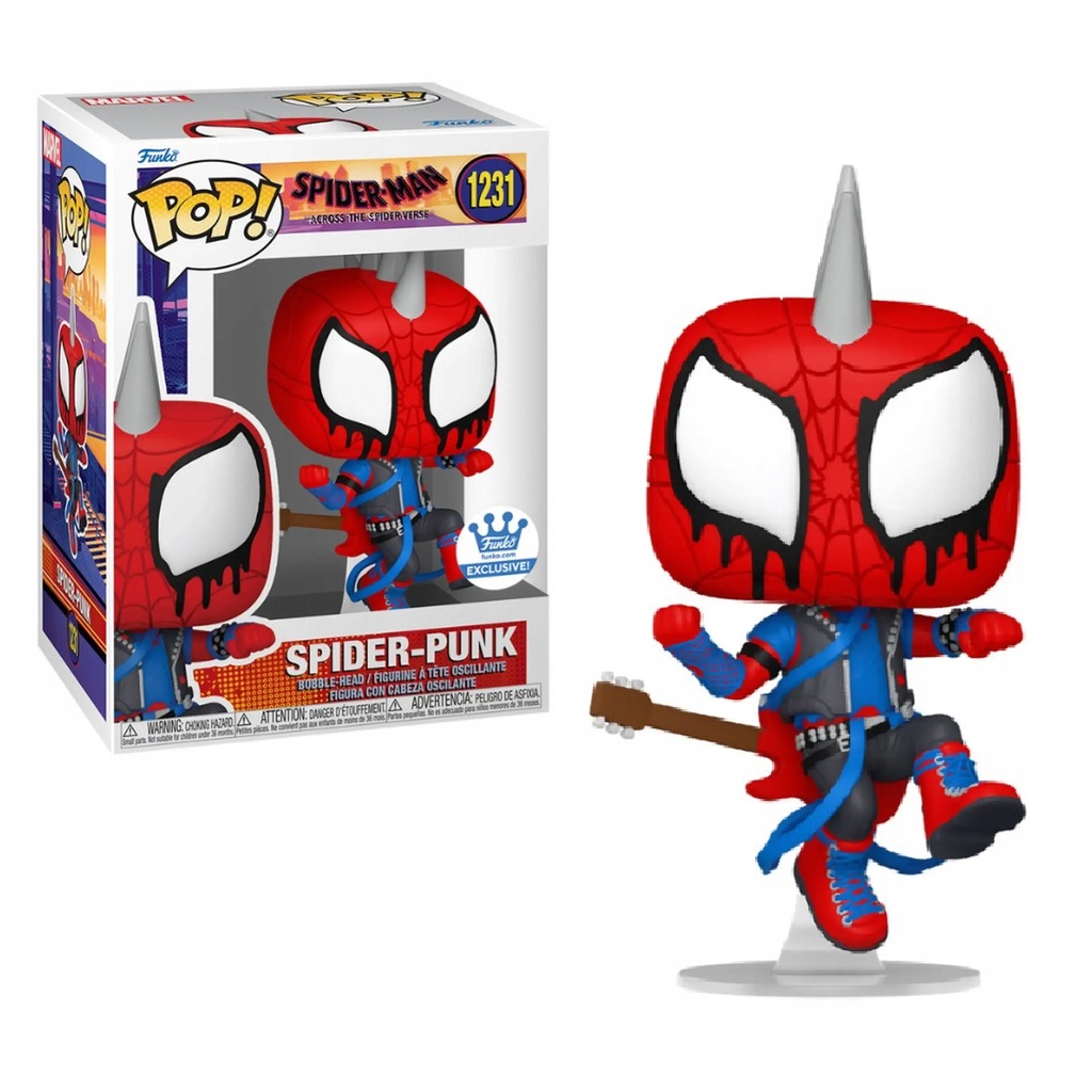 Funko POP! spider Punk Across the Spider-Verse - 13917438831 ...