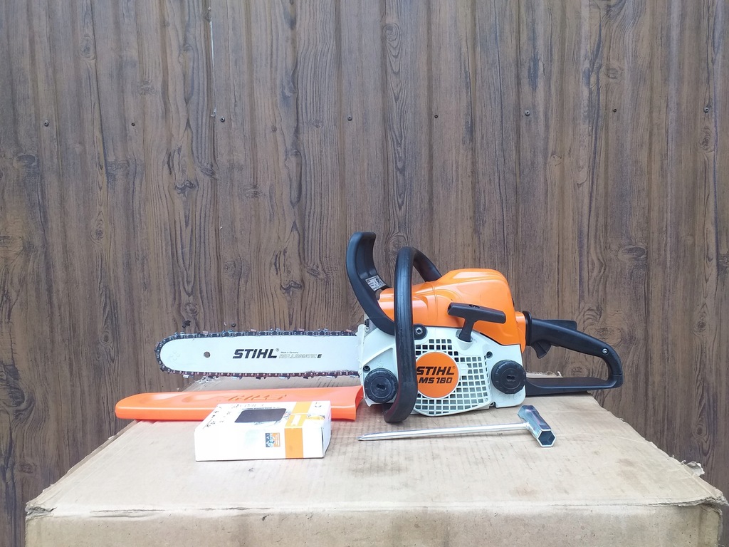 Piła spalinowa Stihl MS-170/180 2 MIX 1.9 KM. - 13629926717 - oficjalne archiwum Allegro