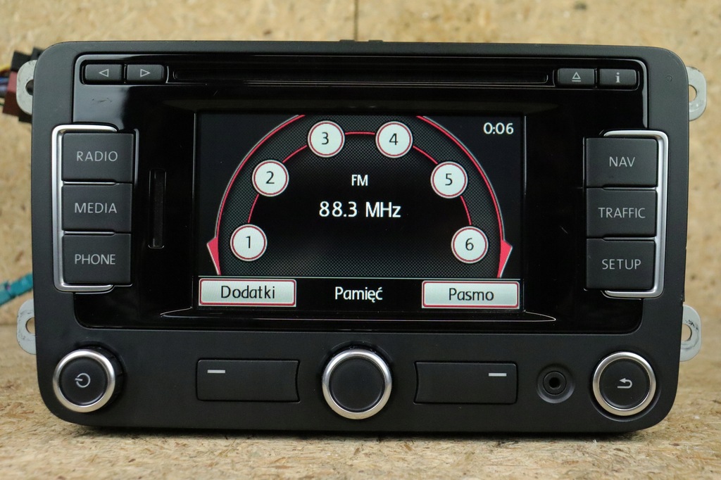 Radio NAVI VW RNS315 BT Passat Golf Amarok PL KOD - 12908588936 - oficjalne archiwum Allegro
