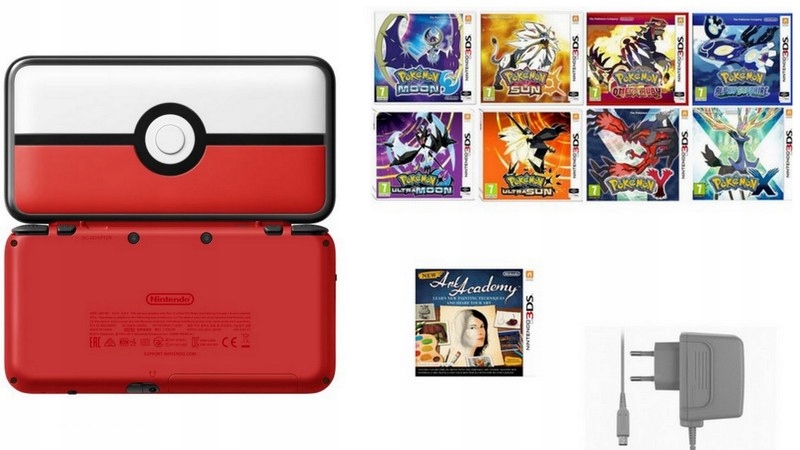 NEW NINTENDO 2DS XL POKEBALL EDITION + POKEMON - 11163762930 ...