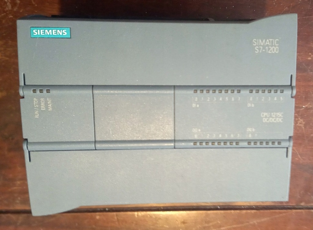 Sterownik PLC Siemens S7-1200 CPU 1215C DC/DC/DC 6ES7215-1AG40-0XB0 ...