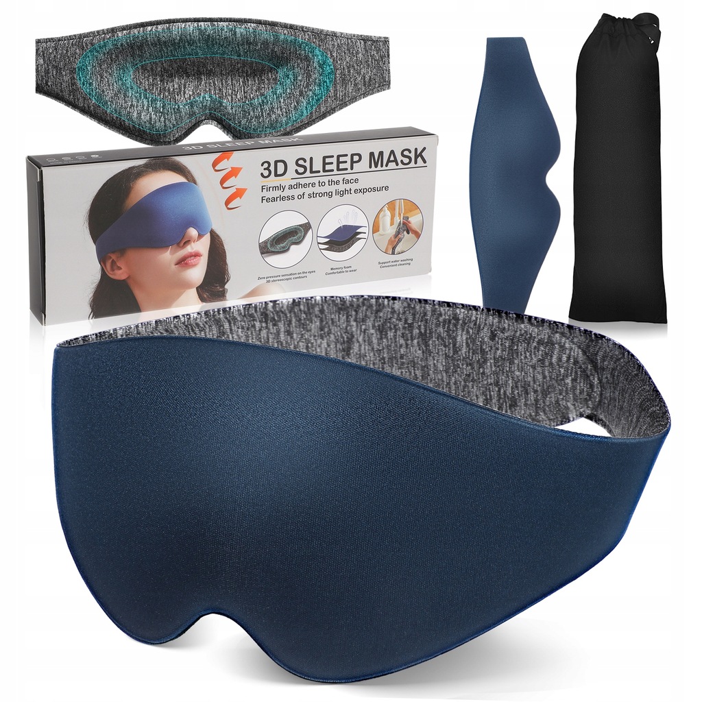 Eye Mask Blindfold Blinders Masks For Sleeping - 14560288777 ...