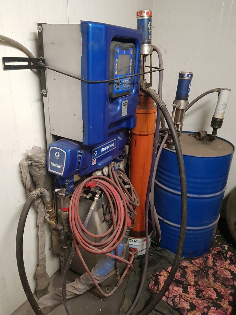 AGREGAT DO PIANY PUR GRACO REAKTOR E-XP2 - 13469072589 - oficjalne ...