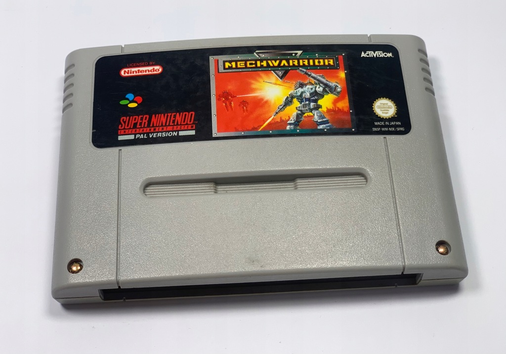 Mechwarrior Mech Warrior Nintendo SNES - 12300187480 - oficjalne ...