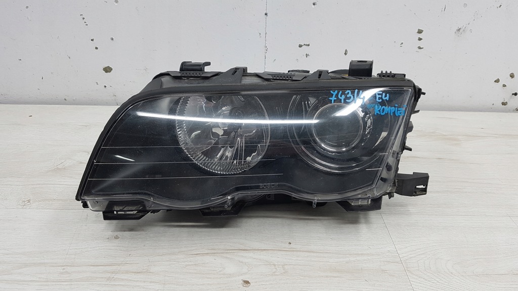 BMW E46 LAMPA PRZÓD XENON EUROPA PRZED LIFT - 12083404413 - oficjalne archiwum Allegro