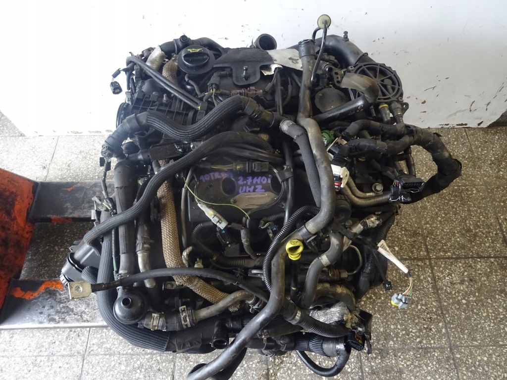 Silnik UHZ Kompletny Peugeot 407 Coupe 2.7 HDI - 12276879619 - oficjalne archiwum Allegro