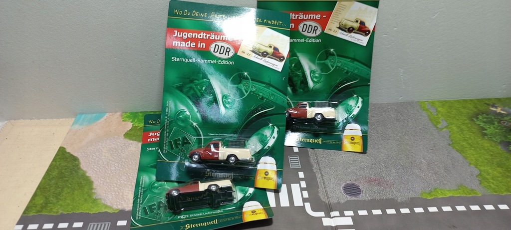 1:67 GRELL MODELL DDR IFA F9 SCHNELL-LIEFERWAGEN - 13098790669 ...