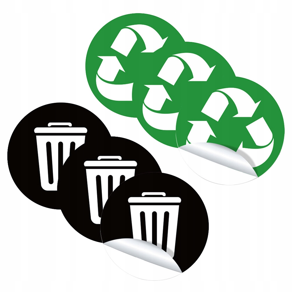 Garbage Classification Label Round Trash Can - 14226638616 - oficjalne ...
