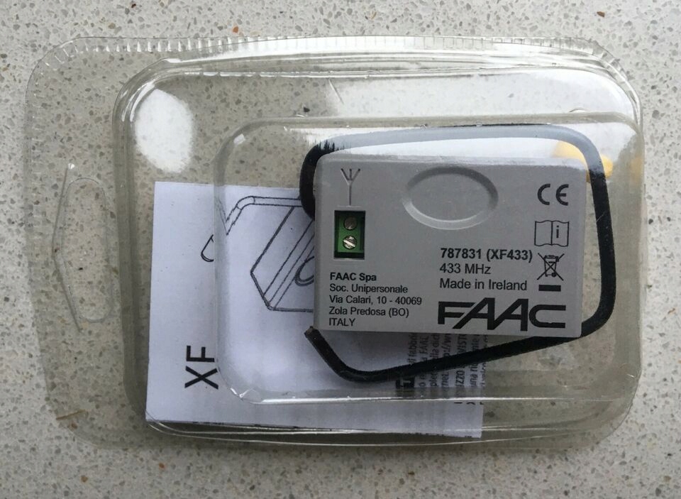 Moduł radiowy FAAC XF 433 MHz (787832) - 12100602934 - oficjalne ...