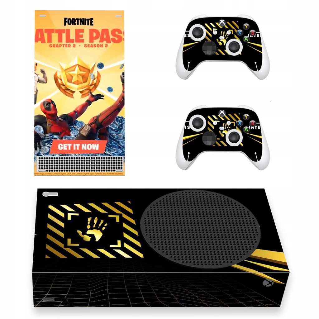 NAKLEJKA SKIN FOLIA Xbox Series S FORTNITE - 11733604040 - oficjalne ...