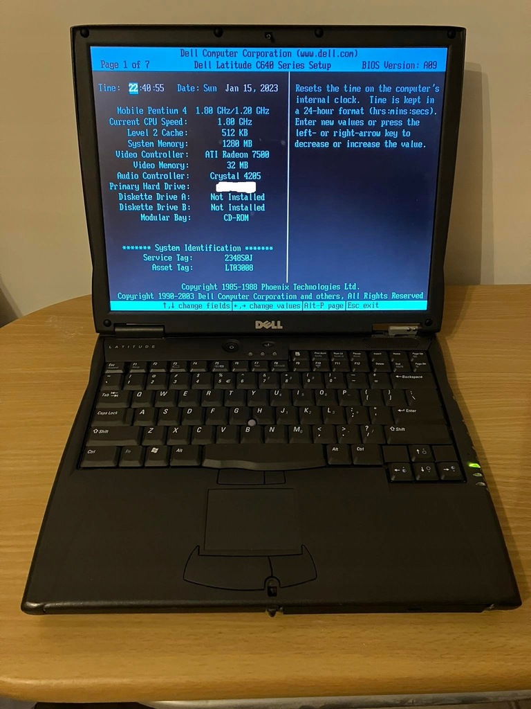 Laptop DELL Latitude C640 Pentium4 P4 1,8GHz - 13227645079 - oficjalne ...