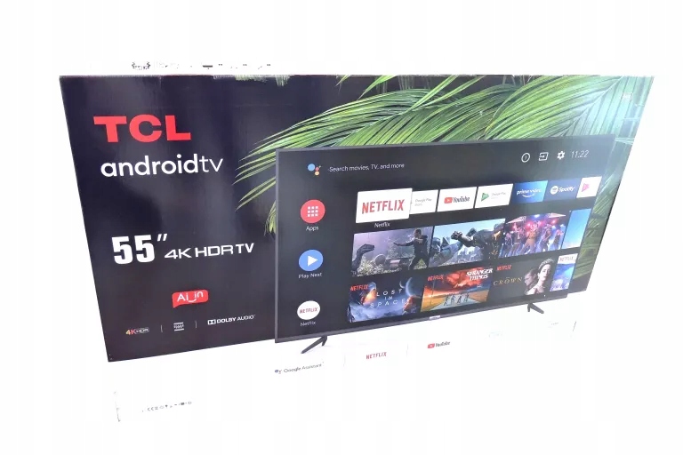 TELEWIZOR LED TCL 55P615 55 " 4K UHD ANDROID - 12692538627 - oficjalne ...