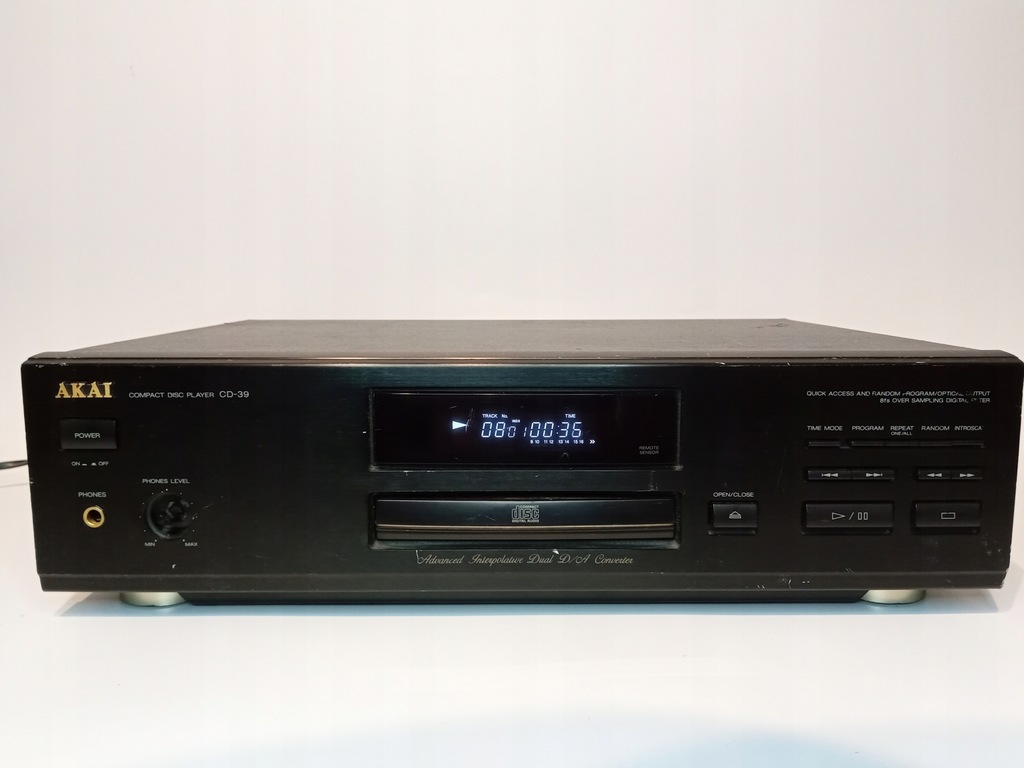 Odtwarzacz CD Akai CD-39 czarny - 14900585580 - oficjalne archiwum Allegro