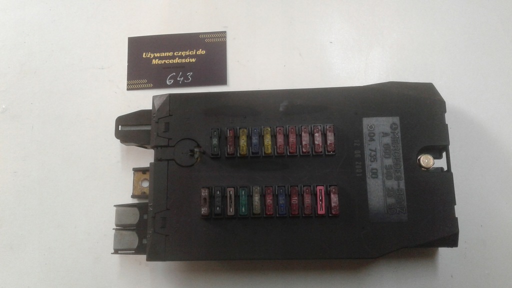 SKRZYNKA BEZPIECZNIKÓW SPRINTER 903 NR 0005402350 - 12789618650 - oficjalne archiwum Allegro