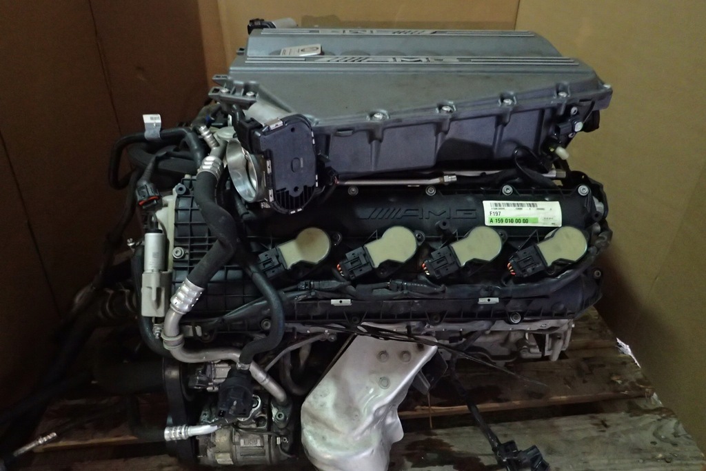 MERCEDES BENZ A197 SLS SILNIK ENGINE MOTOR M159980 - 7825896412 ...