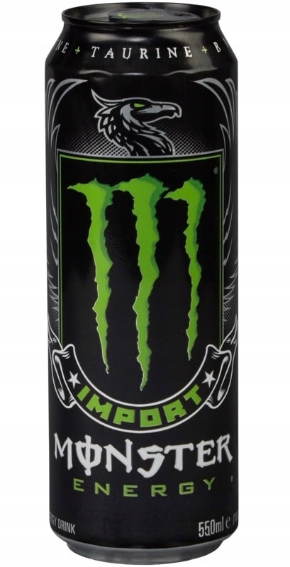 MONSTER ENERGY IMPORT 550ml WYŁĄCZNIE NA RYNEK USA - 11367425382 ...