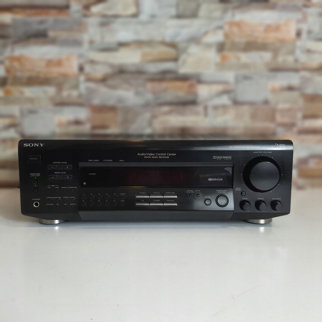 Amplituner SONY STR-DE415 5.1 czarny - 13115438135 - oficjalne archiwum ...