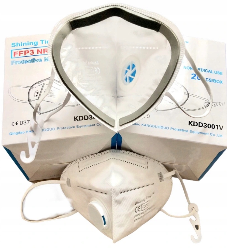 10 MASKA FFP3 MASECZKA Z ZAWORKIEM 99% CERTYFIKAT - 10544831440 - oficjalne archiwum Allegro
