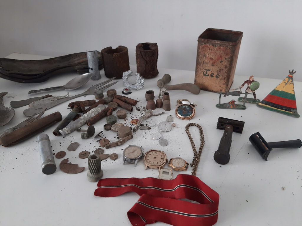 Niemiecki zestaw żołnierza WEHRMACHT III rzesza wykopki różności mix ...