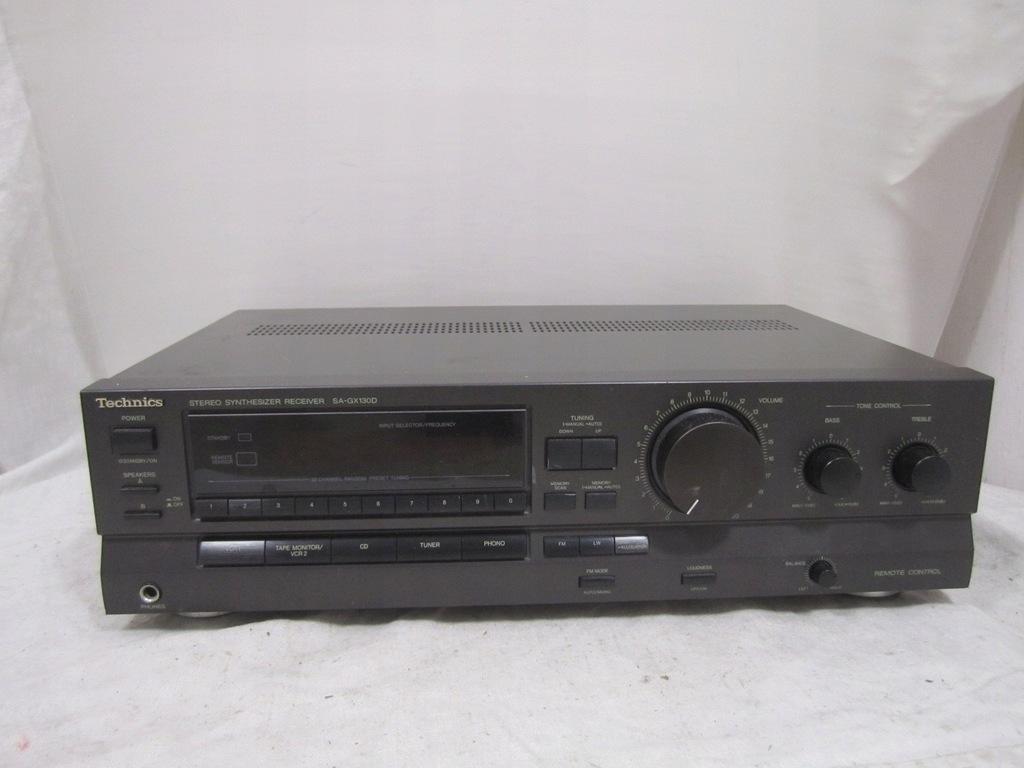 Amplituner Stereo Technics SA-GX130D - 12234360728 - oficjalne archiwum ...