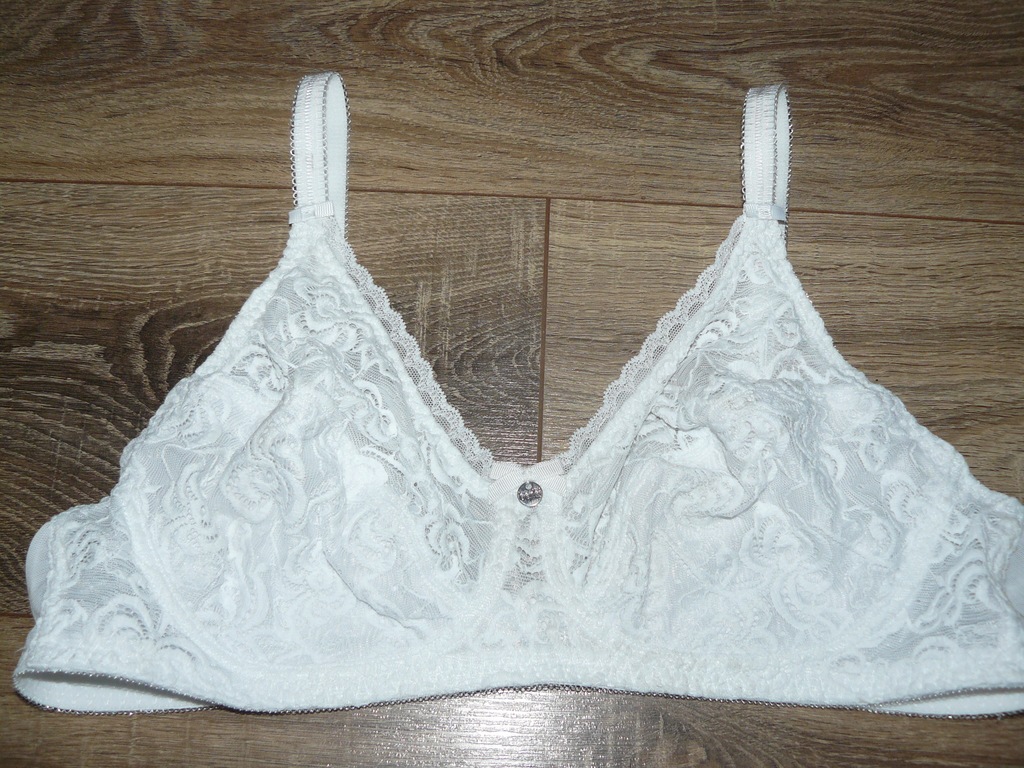 BERLEI _ BIUSTONOSZ BEZ FISZBIN, biały __ 90B nowy - 11115724918 ...