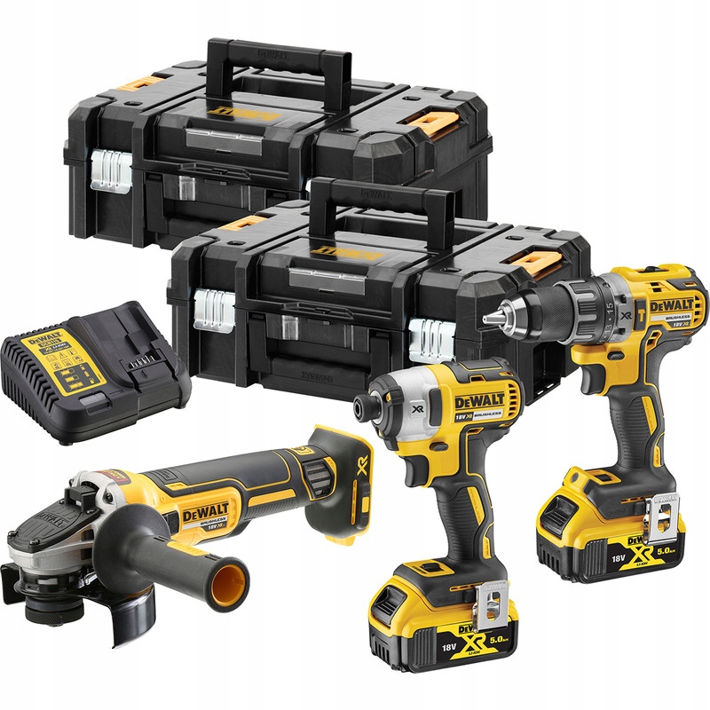 DEWALT ZESTAW COMBO DCD796 + DCF887 + DCG405 2XAKU - 11868399532 - oficjalne archiwum Allegro