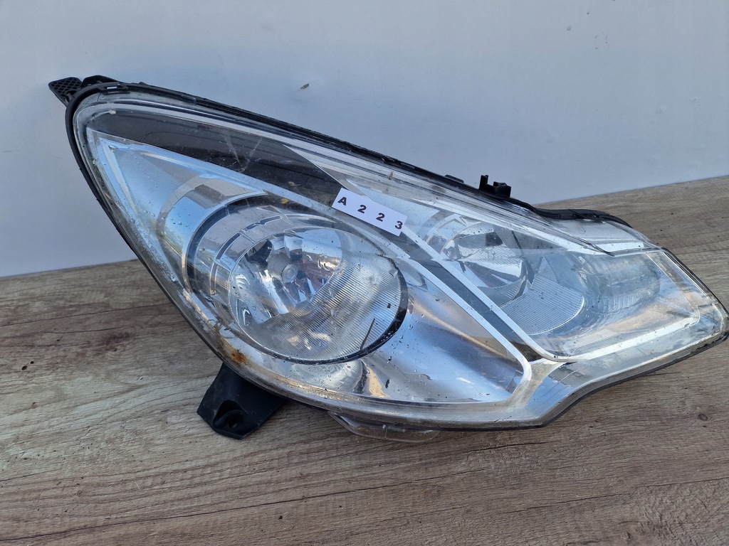 CITROEN C3 DS3 LIFT PRAWA LAMPA PRZÓD REFLEKTOR RH - 12633634506 ...