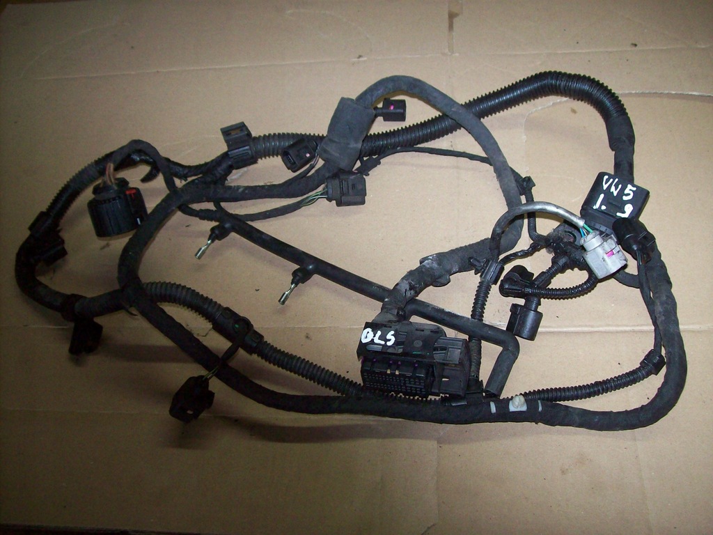 Instalacja,Wiązka Silnika VW Golf V 1.9TDI,BLS,08r - 13590423707 ...