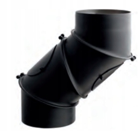 Kolano stalowe nastawne blacha 4 segmentowe fi 130 - 10724401516 - oficjalne archiwum Allegro