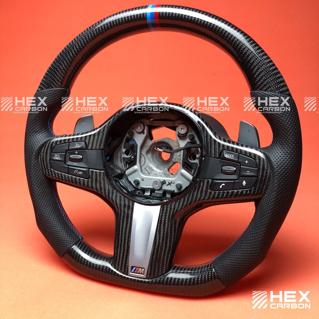 KIEROWNICA CARBON BMW M5 F90 G30 G31 CS F91 F93 M8 - 12024828196 ...