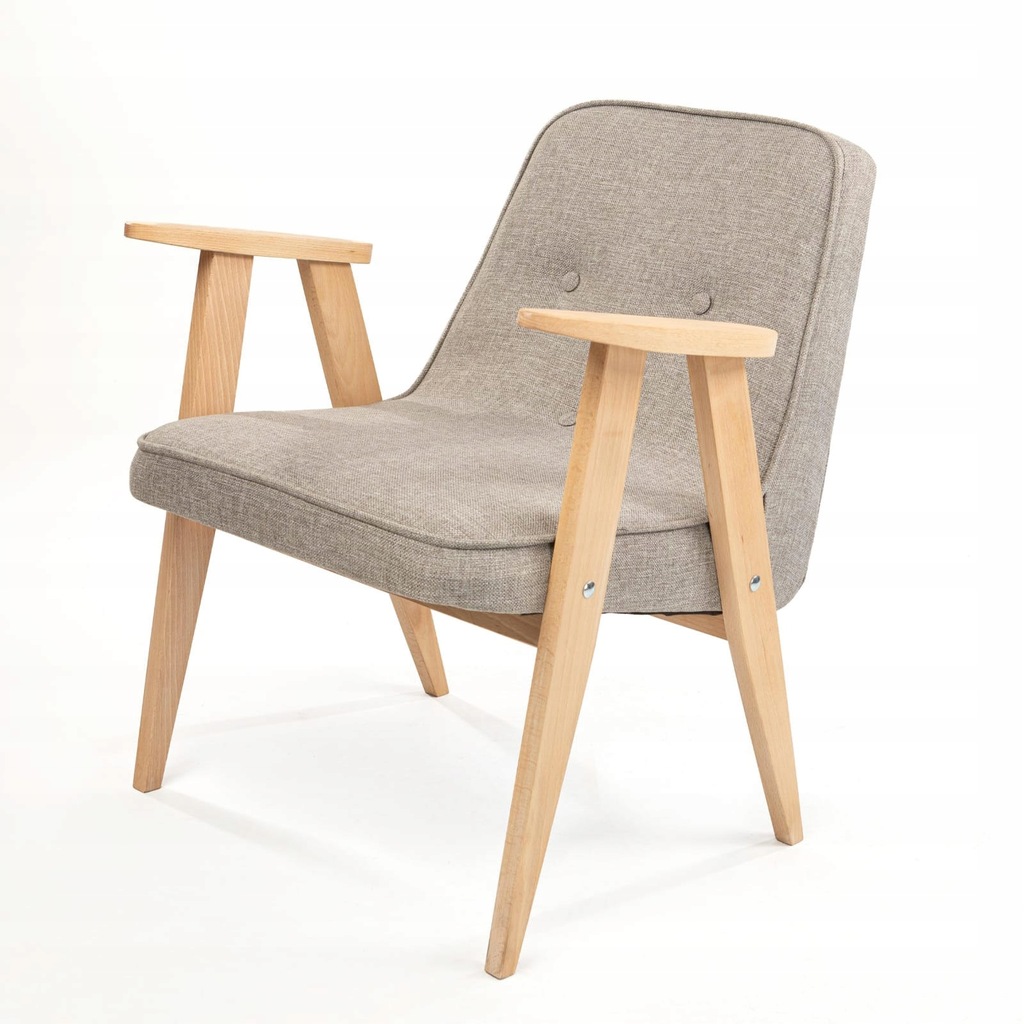 Fotel Chierowski 366 - szary - 14323673751 - oficjalne archiwum Allegro