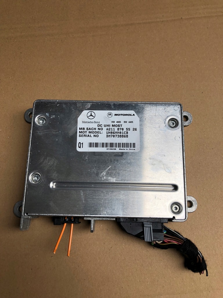 MODUŁ BLUETOOTH MERCEDES W211 W219 2118705526 - 7938879655 - oficjalne ...