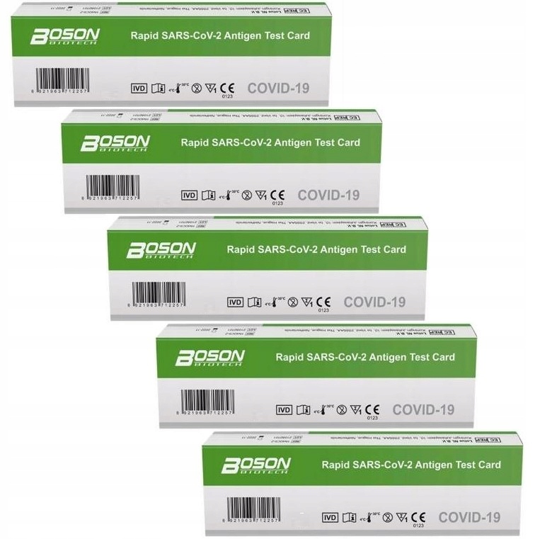 TEST ANTYGENOWY COVID-19 BOSON OMIKRON DELTA 5 szt - 11763263616 ...