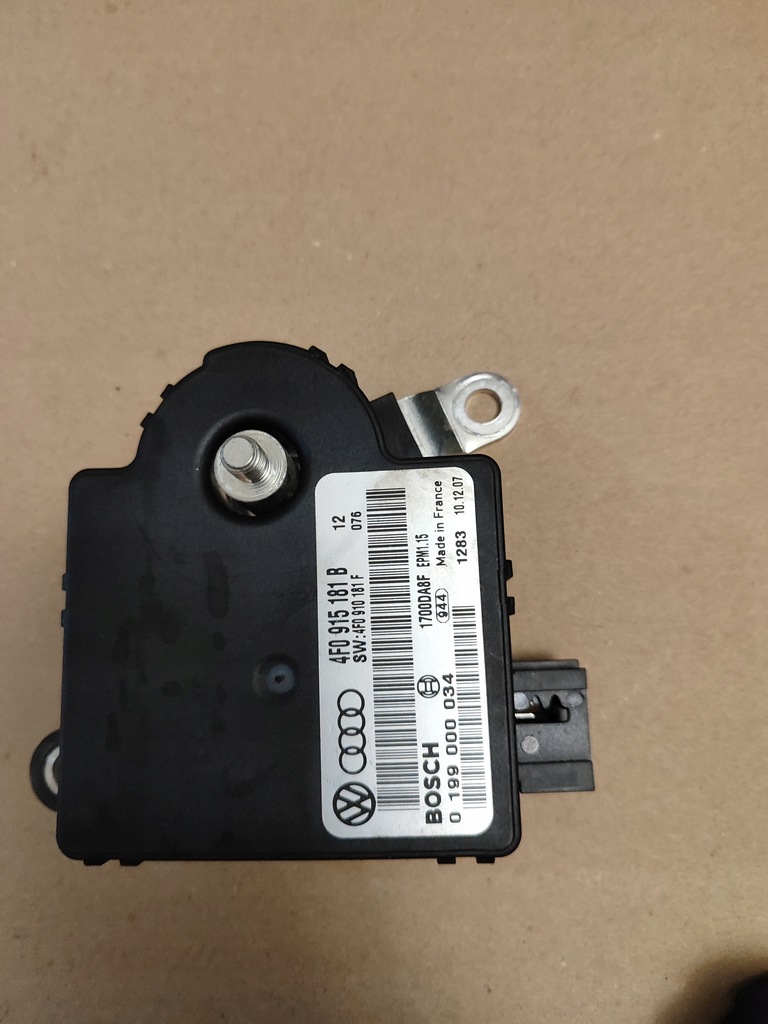 AUDI A6 C6 MODUŁ STEROWNIK AKUMULATORA 4F0915181B - 14845800322 - oficjalne archiwum Allegro