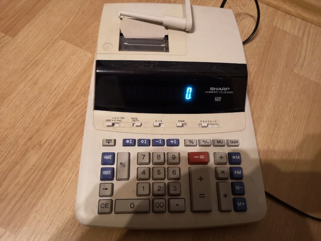 kalkulator drukujący sharp cs-2635rh - 7815537300 - oficjalne archiwum ...