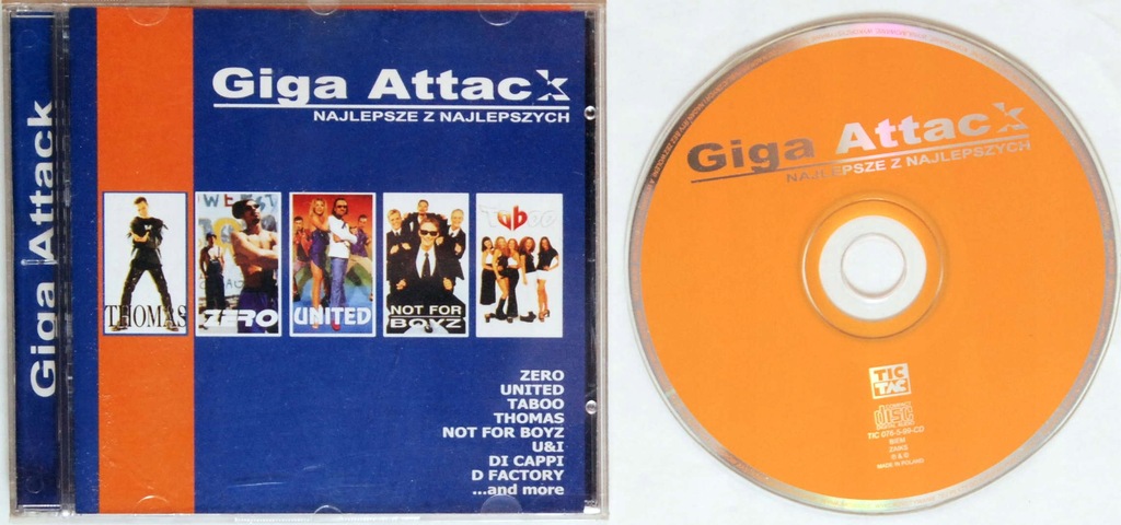 (CD) VA - Giga Attack - Najlepsze Z Najlepszych - 11387696643 ...