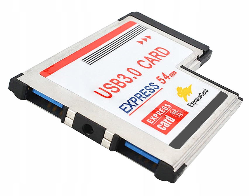 Expresscard 54mm na USB 3.0x2 PCI-E do laptopa - 9818009167 - oficjalne ...