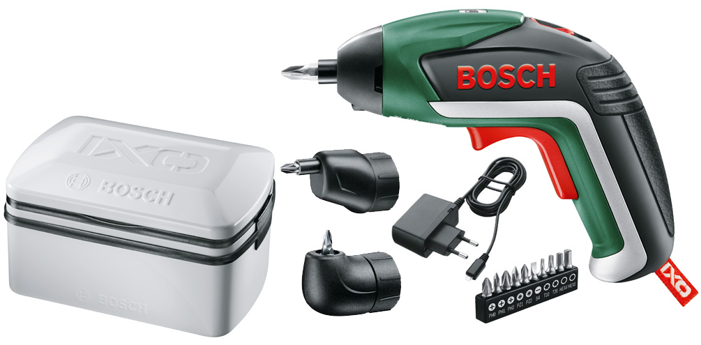 BOSCH IXO 5 wkrętarka 3,6V + 2 nasadki 10 bitów - 5817839041 ...