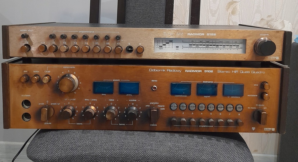 Amplituner Radmor 5102 + Tuner Radmor TA-5122 - 14977314110 - oficjalne ...