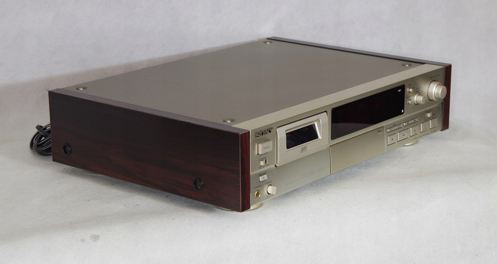 Sony DTC-60ES, DAT magnetofon cyfrowy. Boczki - 8554594144 - oficjalne archiwum Allegro