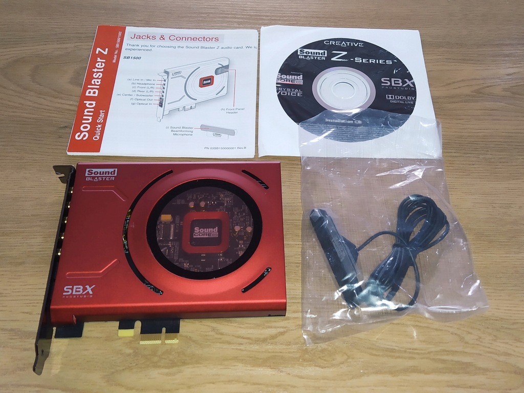 Creative Sound Blaster Z SB1500 5.1 PCI-E GW12M - 12244317321 ...