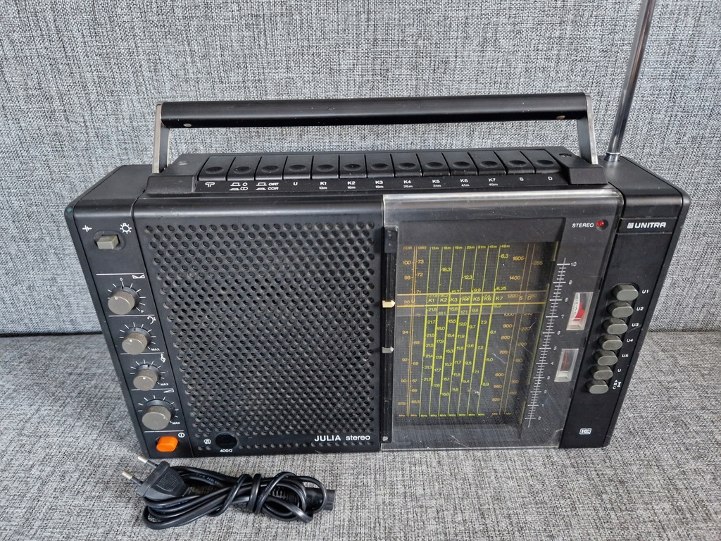 Radio Julia Stereo Unitra Eltra Oryginał SPRAWNE - 13695953271 ...