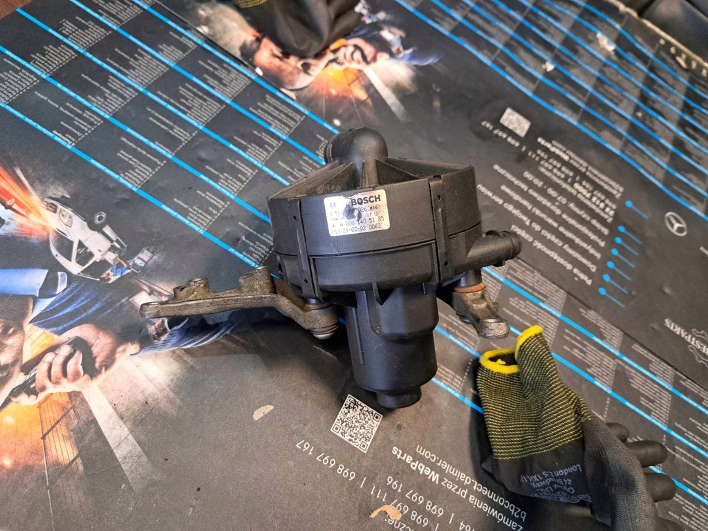 Mercedes W209 W212 M272 Pompa Powietrza Wtórnego A0001405185 ...