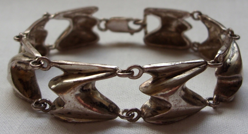 29 g.SREBRO.OGROMNA CIĘŻKA MODERNISTYCZNA.CUDO.BCM - 13591960216 ...