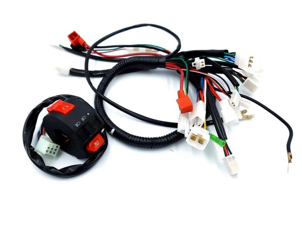 Instalacja wiązka elektryczna Quad ATV 110, 125 - 13285995064 ... Instalacja wiązka elektryczna Quad ATV 110, 125 - 13285995064 ...